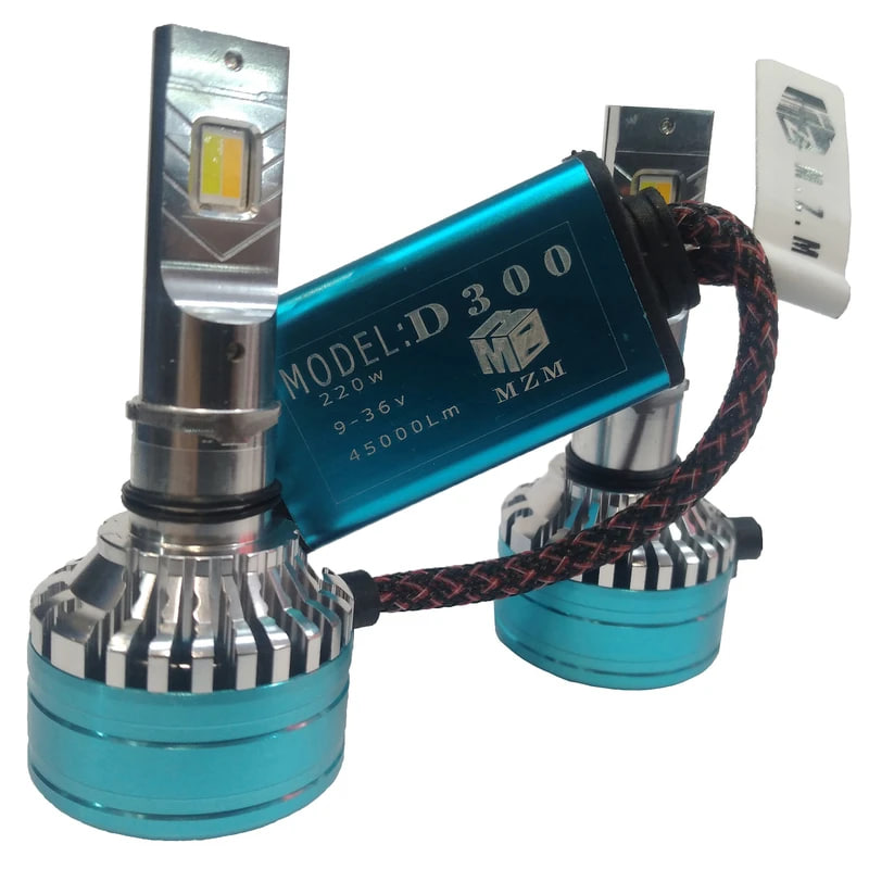 هدلایت ام زد ام مدل D300_H7 دو رنگ بسته 2 عددی - کارلایت کلاب